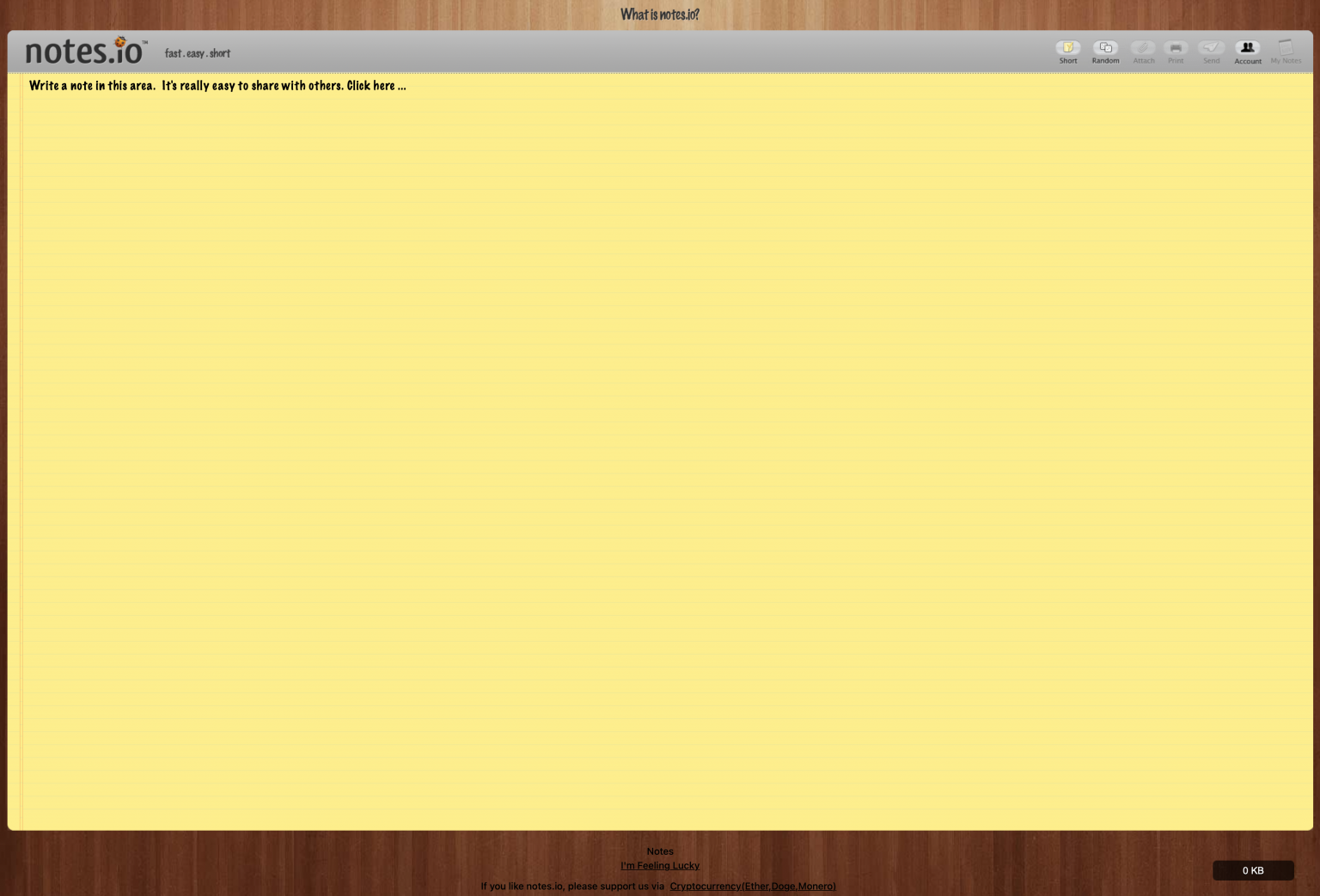 What is the notes.io? - Note-taking Apps