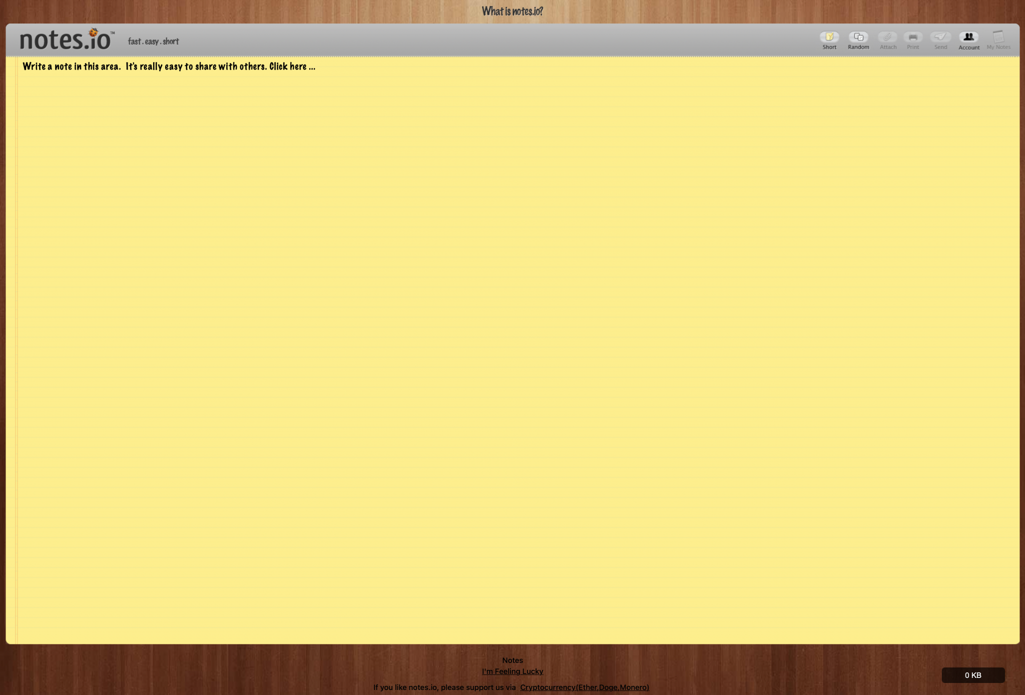 What is the notes.io? - Note-taking Apps
