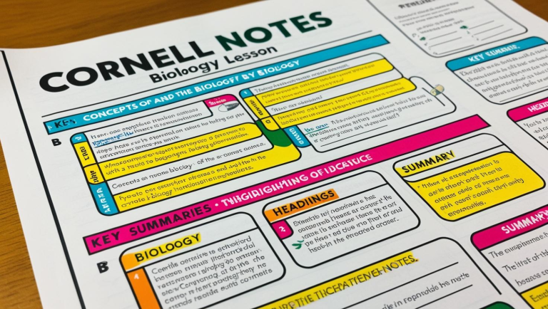 Cornell Note-Taking Method – How to Use It for Effective Learning