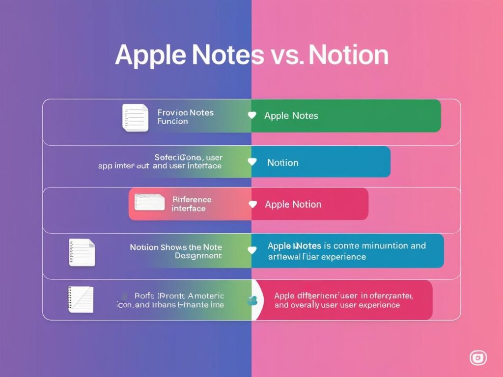 Apple Notes vs. Notion – Which One is Better for You? - Note-taking Apps